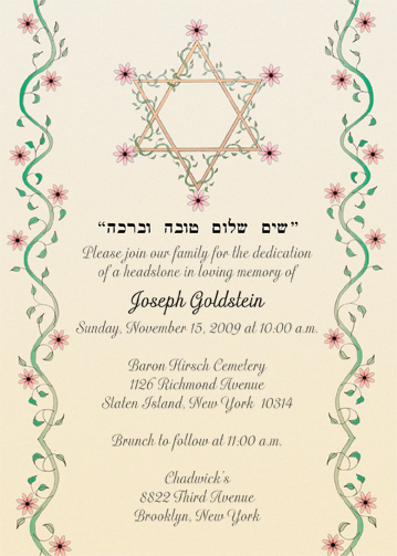 Unveiling Ceremony Program