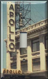 Apollo Theater - Decorated Light Switch Cover ⋆ IPV Studio