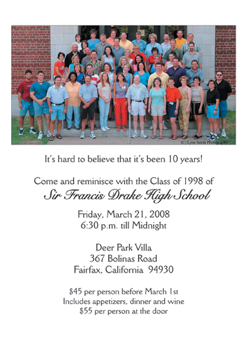 Class Reunion Invitation ⋆ IPV Studio